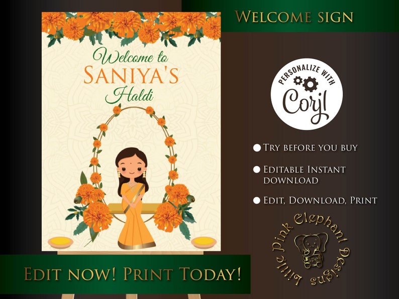 Gaye Holud Sign as Haldi Decor Signs Pithi Signs & Haldi - Etsy