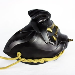 Dark Metallic Ghost of Tsushima Mask, Jin Sakai Mask - Etsy