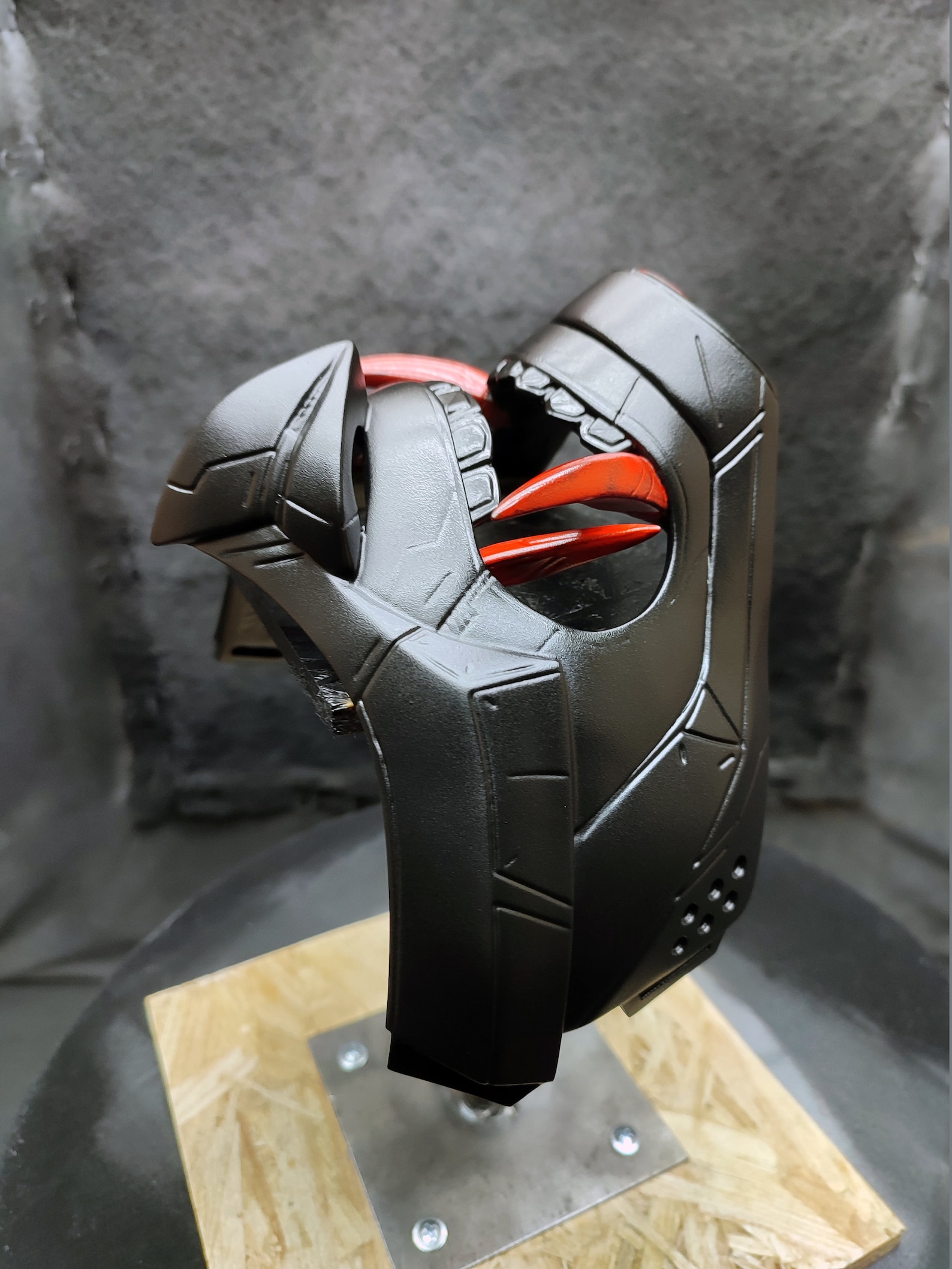 Cyber Samurai Custom Red Mask, Arasaka Mask Cyberpunk 2077 Style - Etsy