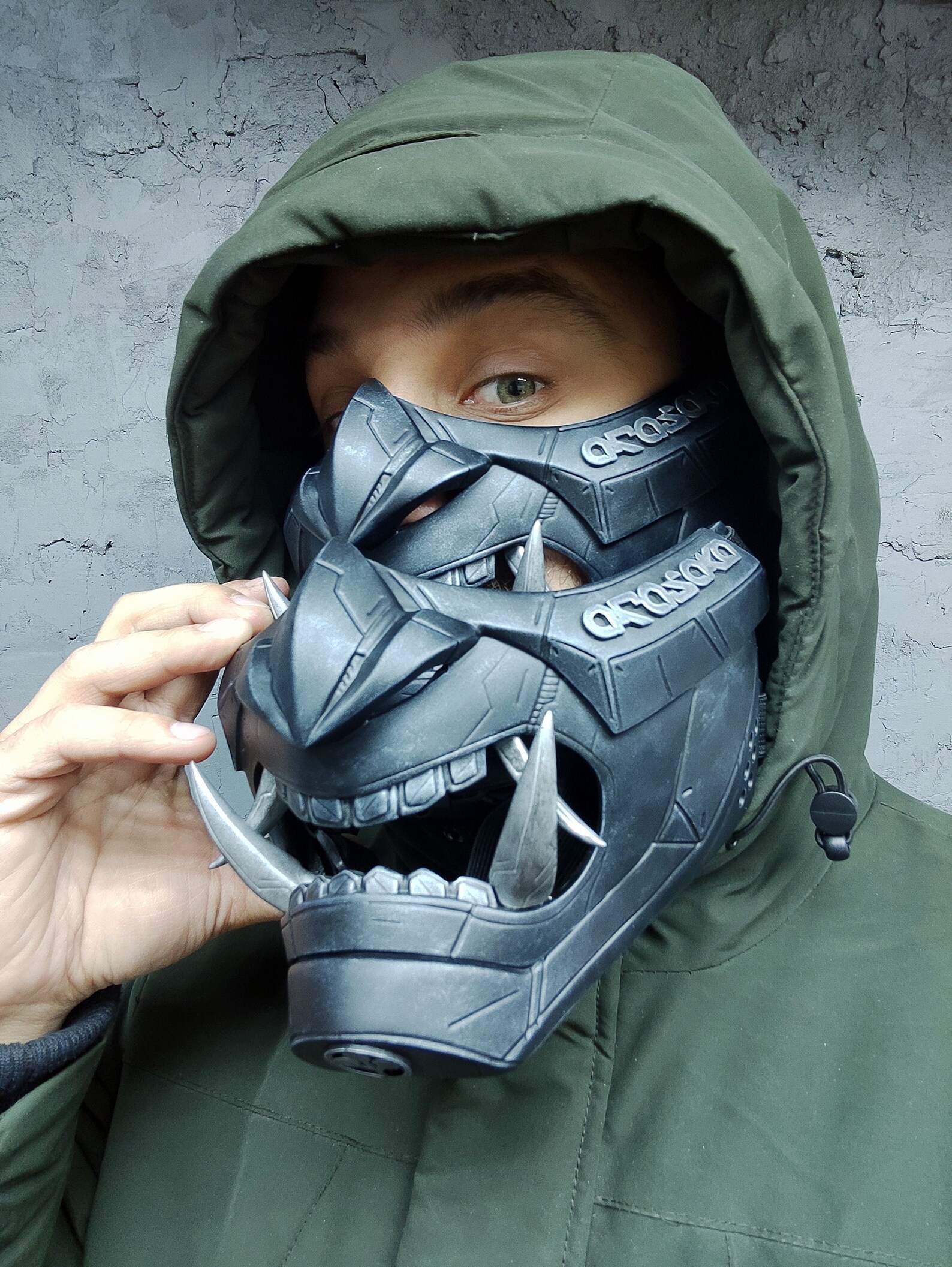 Cyber Samurai Mask, Arasaka Mask Cyberpunk 2077 Style - Etsy