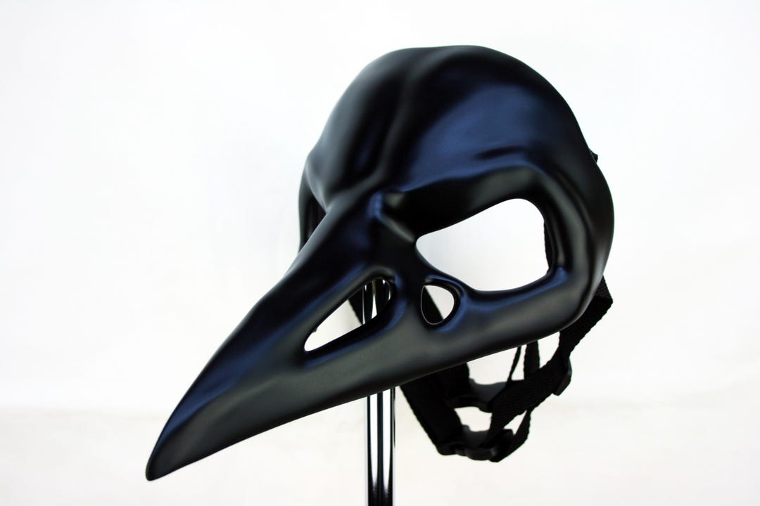 Black Bird Skull Mask Plague Doctor Mask - Etsy