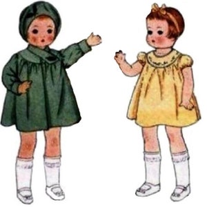 19 Patsy Doll Clothes Pattern Mccall 1918 Vintage Pattern PDF Instant ...