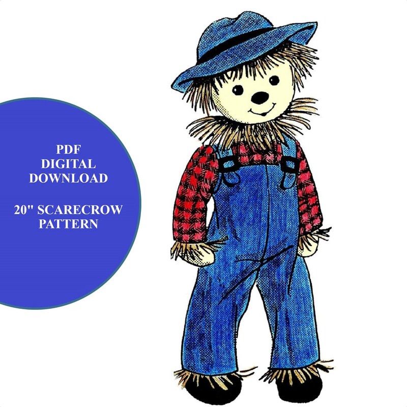 Scarecrow Patterns - Etsy