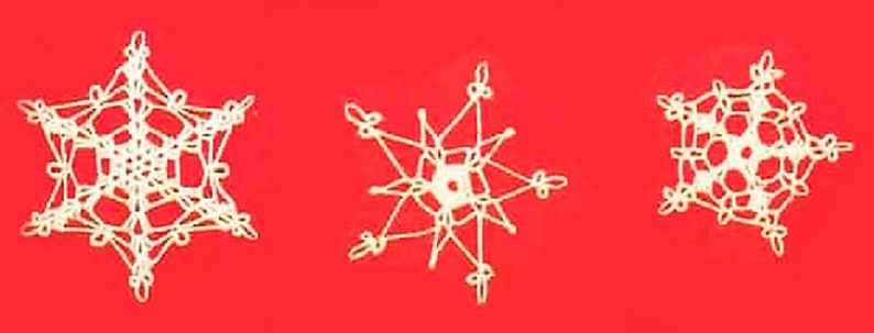 Christmas Angels & Snowflakes Crochet Pattern, 16 Designs, Angels, Tree ...