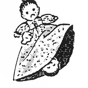 13" Topsy Turvy Doll Pattern - Happy & Tearful, Vintage Sewing Pattern ...