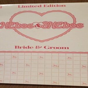 Hebee Shebee Dolls, Mint in Box, Bride & Groom, Limited Edition, 130th ...