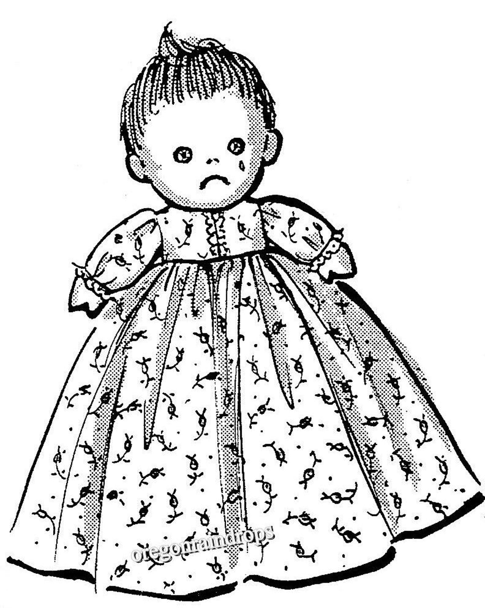 13 Topsy Turvy Doll Pattern Happy & Tearful Digital | Etsy