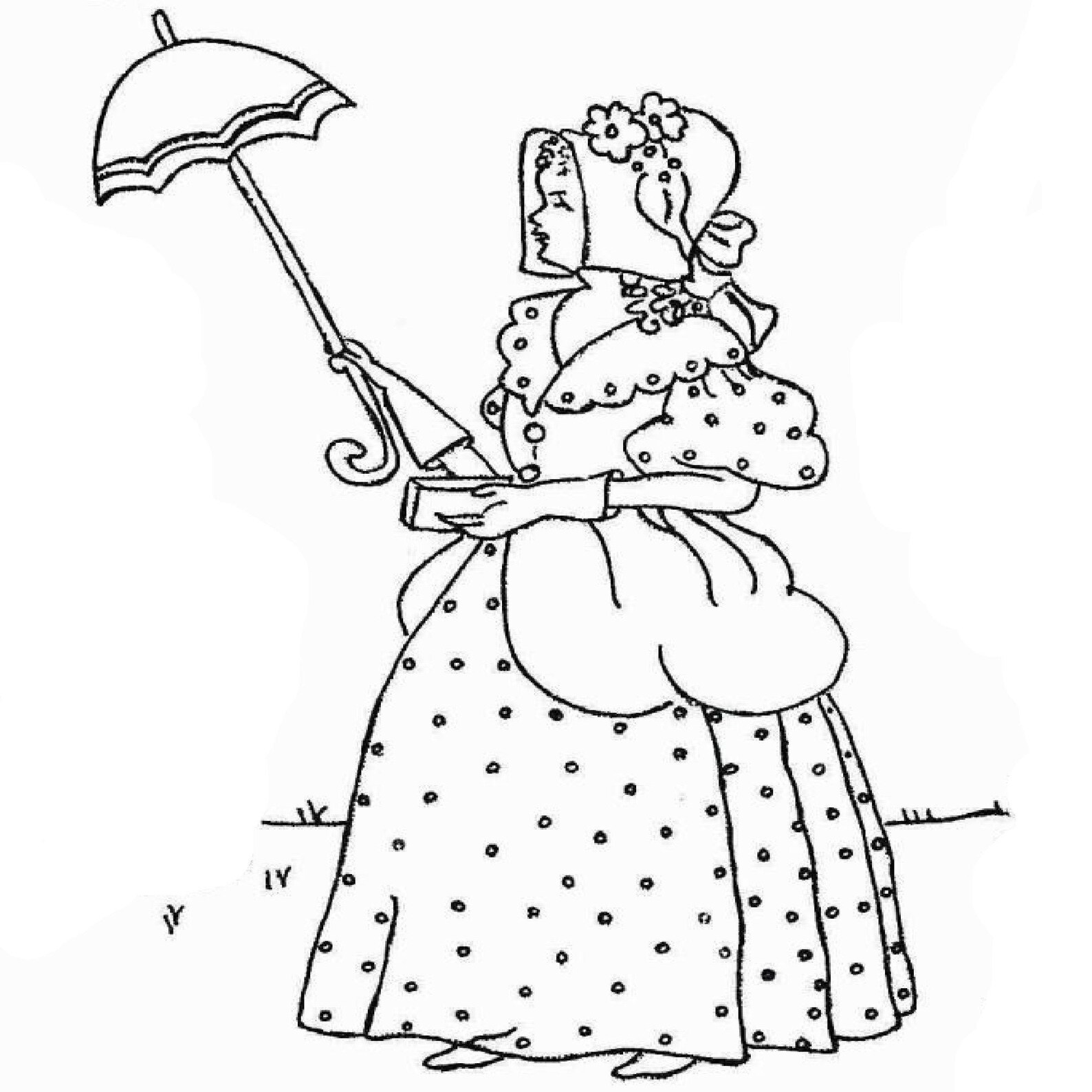 Colonial Girls Days of the Week Hand Embroidery Pattern Walker - Etsy