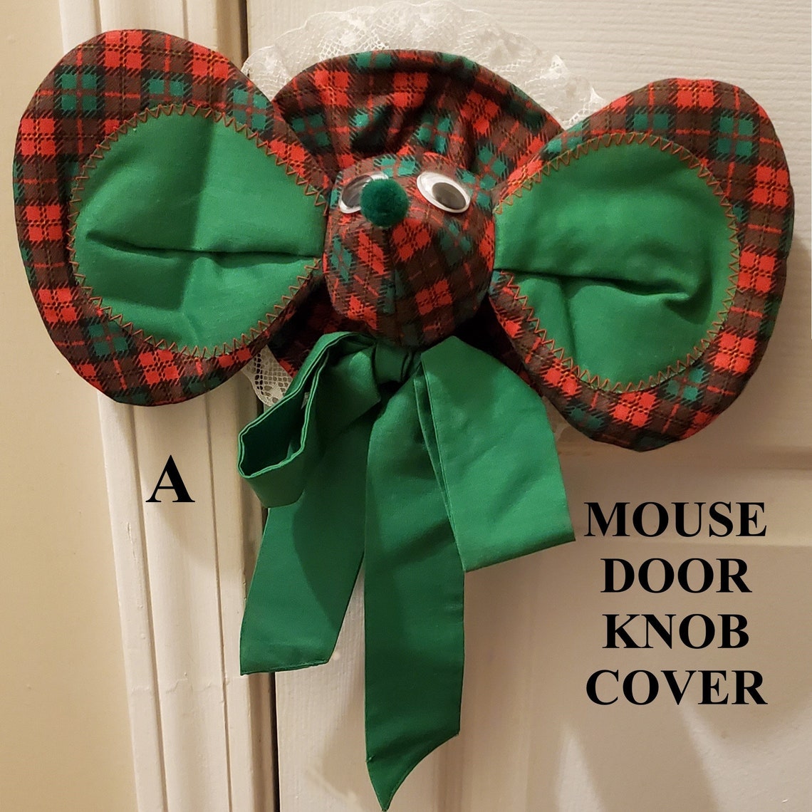 Mouse Doorknob Cover Hand Made the Cutest and Perkiest Little - Etsy