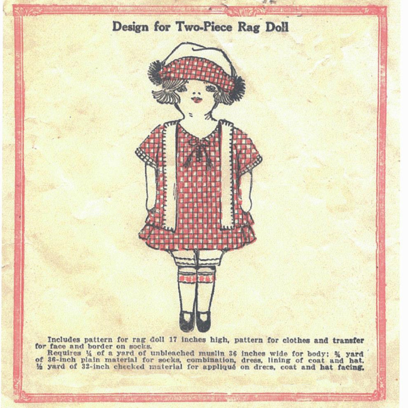 17 Flapper Doll Pattern Doll Clothes Vintage Pattern - Etsy