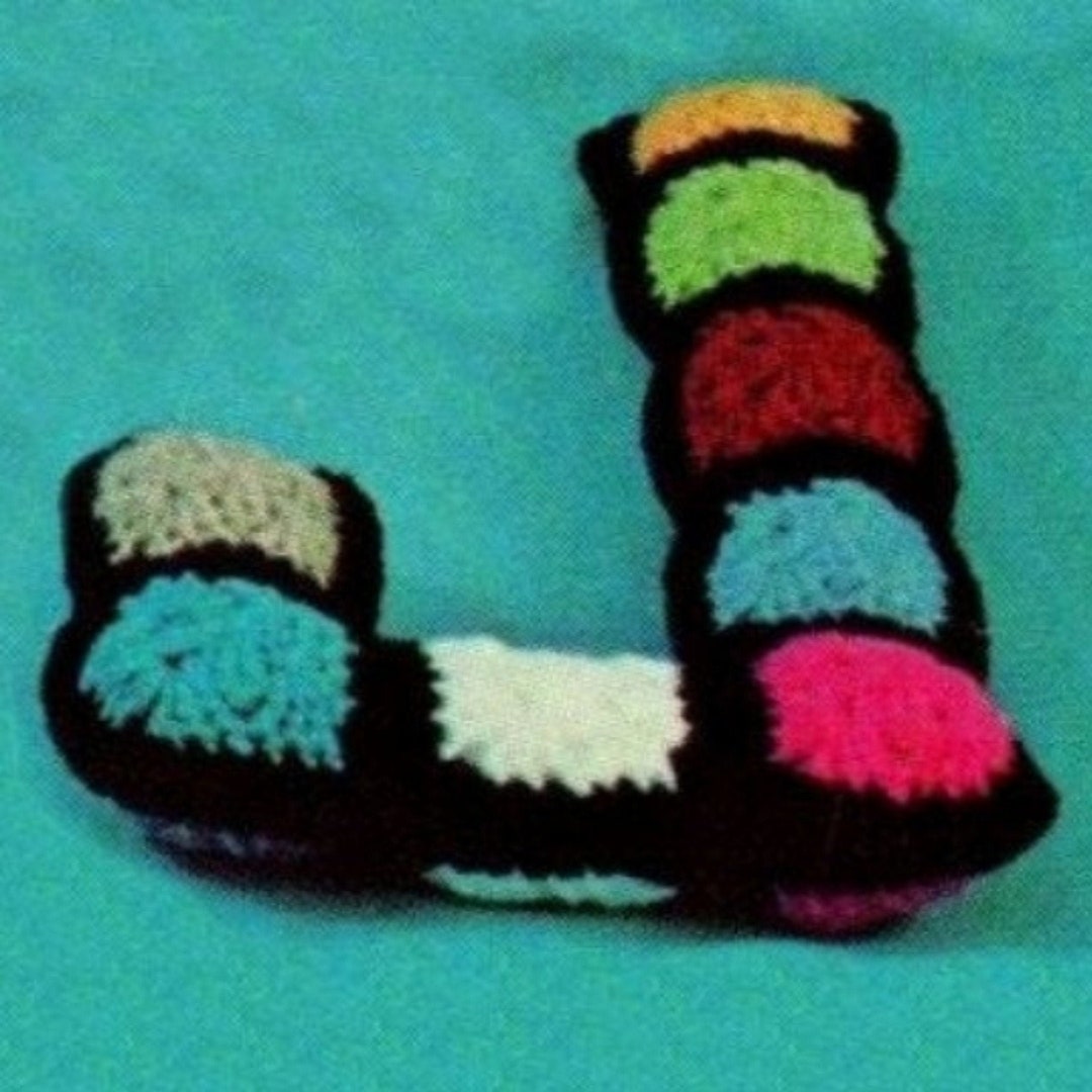 Vintage Crochet Pattern Granny Square Alphabet Letters - Etsy