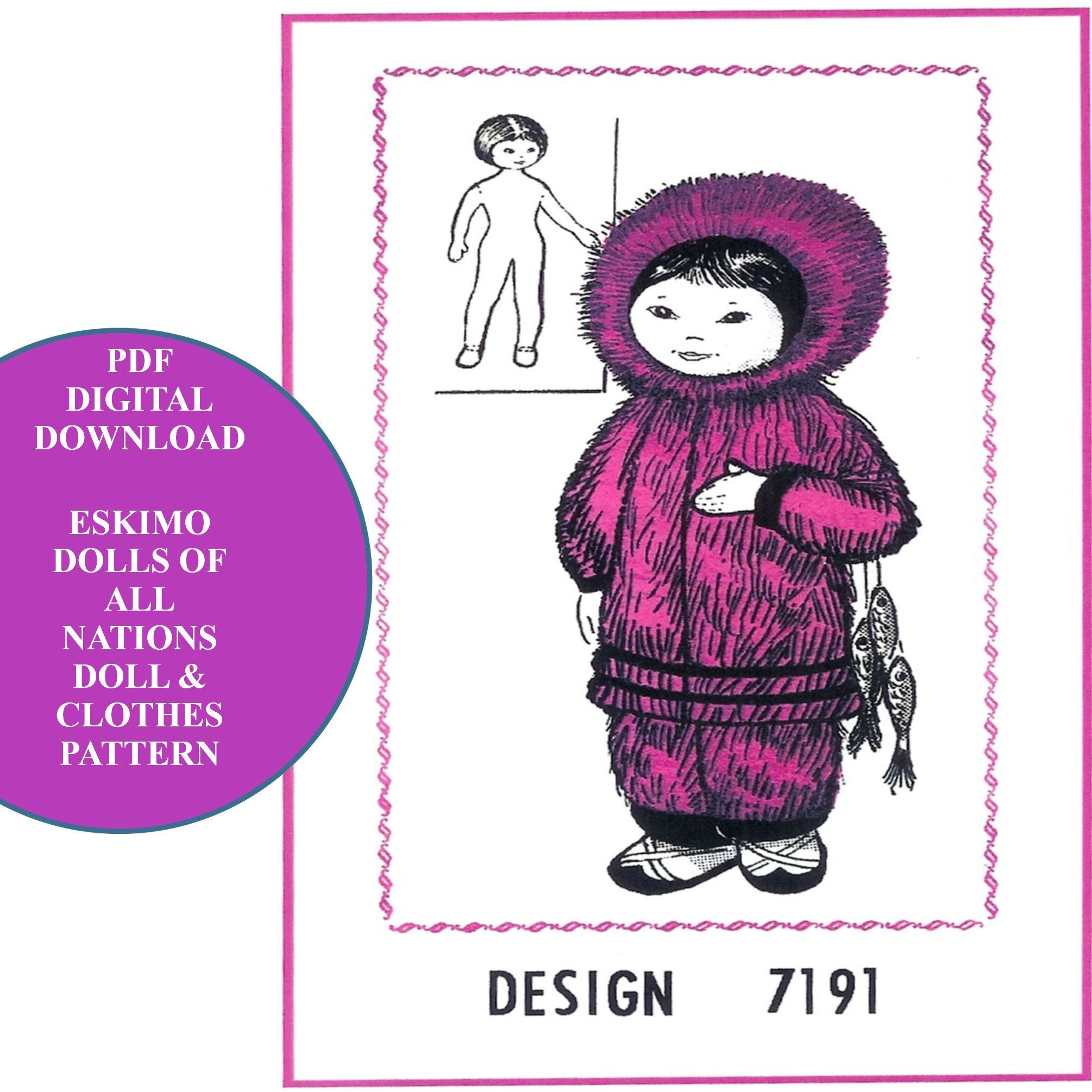 Eskimo Clothing Drawing