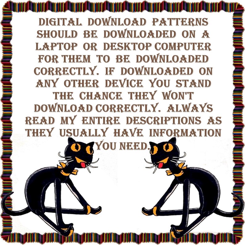 Cleo the Cat, 15" Black Cat, Vintage Pattern, Cat Sewing, PDF Digital ...