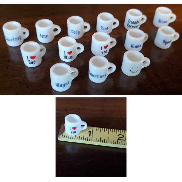 Miniature Mug - Etsy