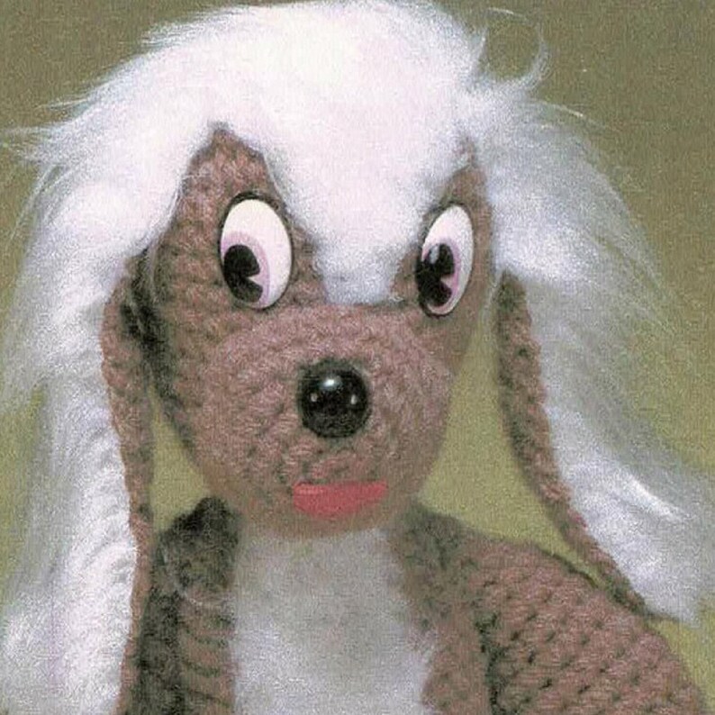 22 Amigurumi Delmar Dog Crochet Pattern Vintage Pattern - Etsy