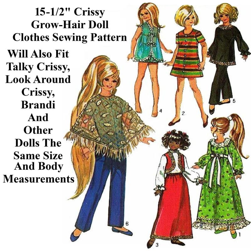 Dollclothes Patterns - Etsy