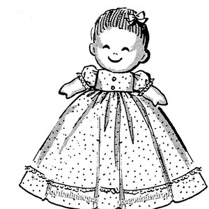 13" Topsy Turvy Doll Pattern - Happy & Tearful, Vintage Sewing Pattern ...
