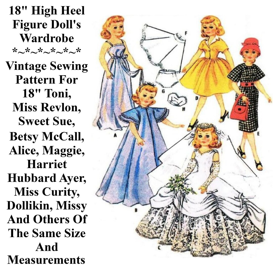 18" Miss Revlon, Toni, Sweet Sue, Betsy Mccall, Alice, Maggie, Miss ...