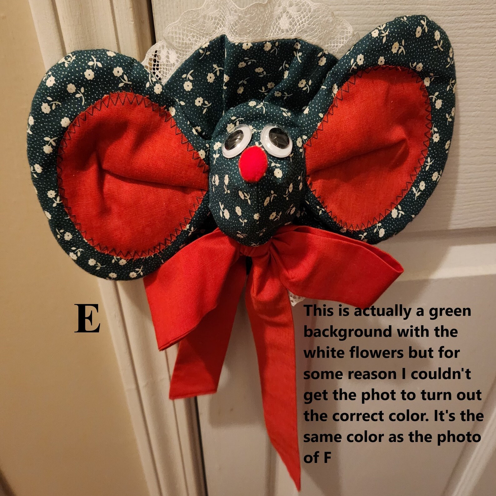 Mouse Doorknob Cover Hand Made the Cutest and Perkiest Little - Etsy