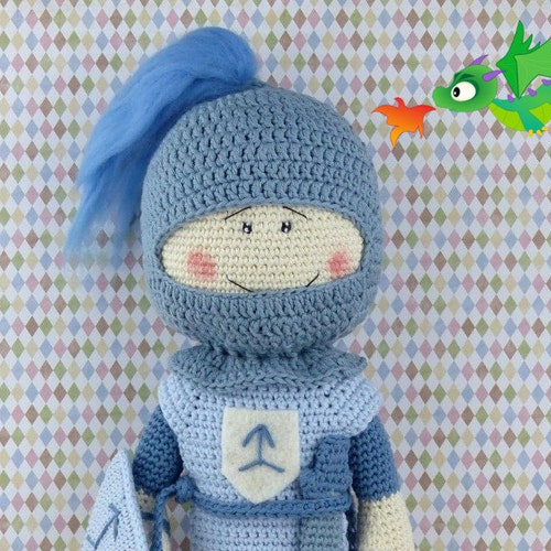 Crochet Knight PDF Pattern - Etsy