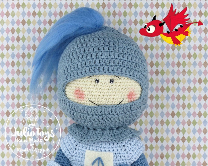 Crochet Knight PDF Pattern - Etsy