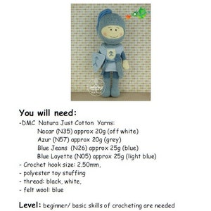 Crochet Knight - PDF Pattern - Etsy