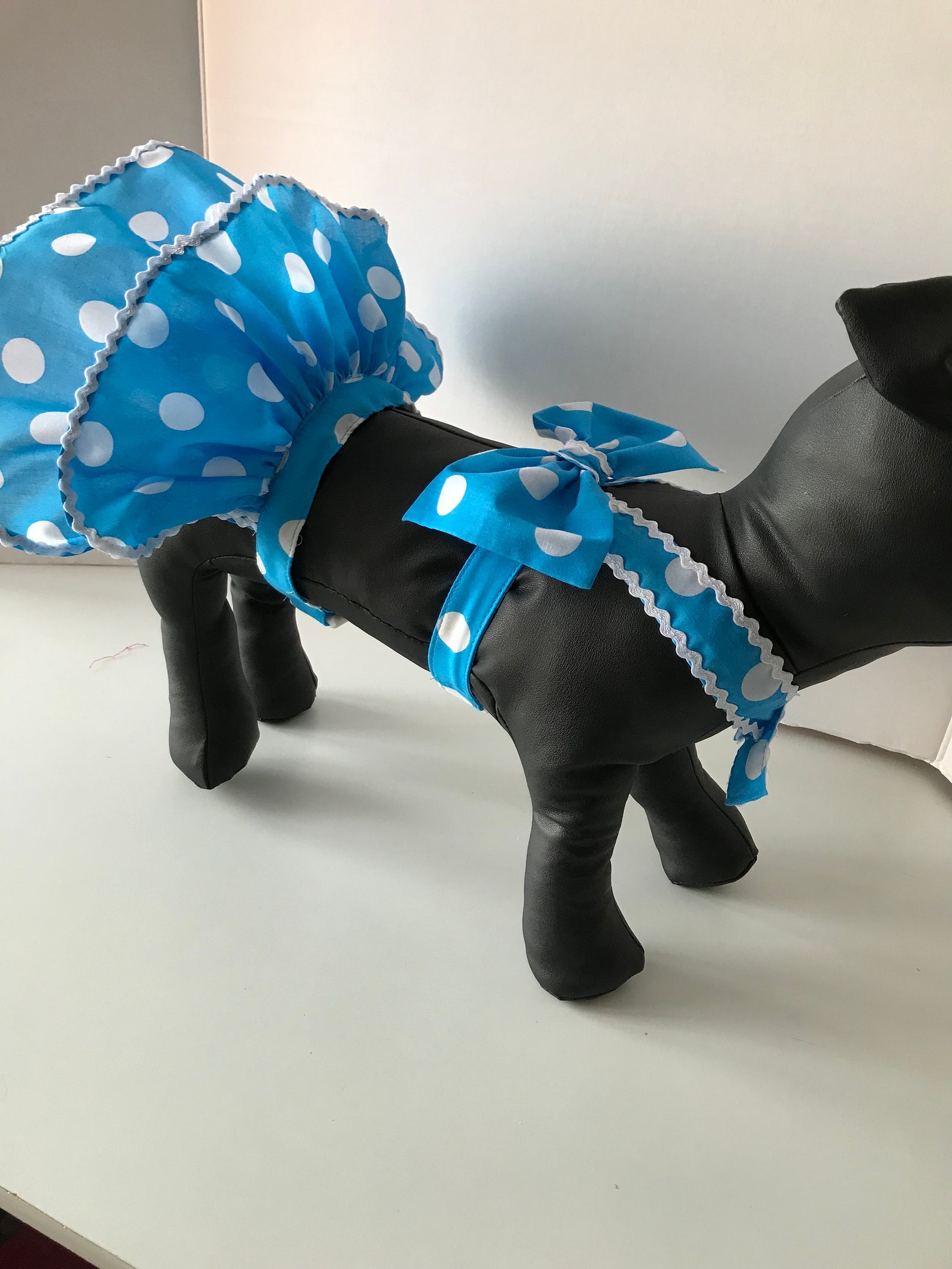 Pink Spotty Two Piece Dog Outfit for Summer - Etsy