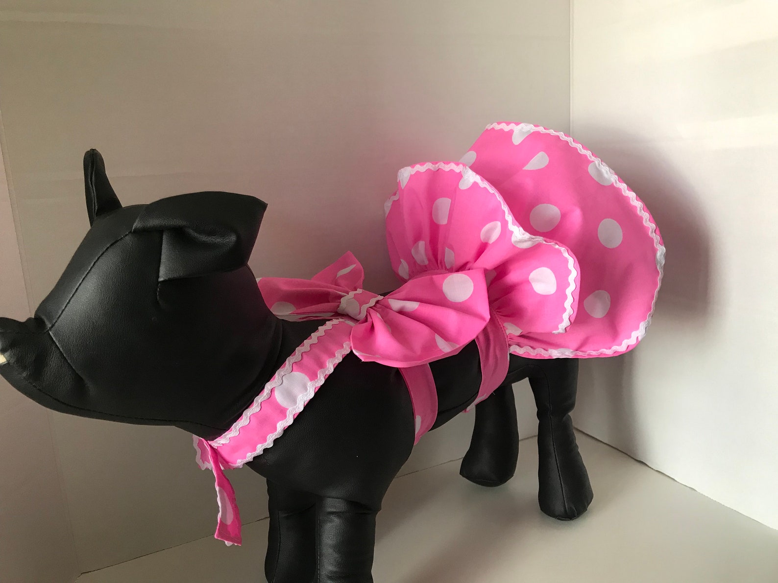 Pink Spotty Two Piece Dog Outfit for Summer - Etsy