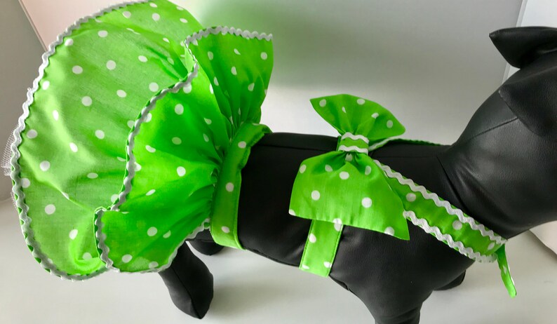 Pink Spotty Two Piece Dog Outfit for Summer - Etsy