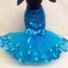 Dog Dress Turquoise Sequinned Tu Tu Party Dress for Small Breed Dogs ...