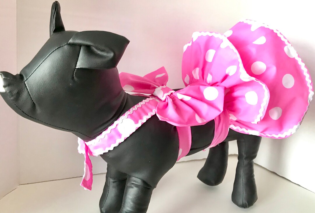 Pink Spotty Two Piece Dog Outfit for Summer - Etsy
