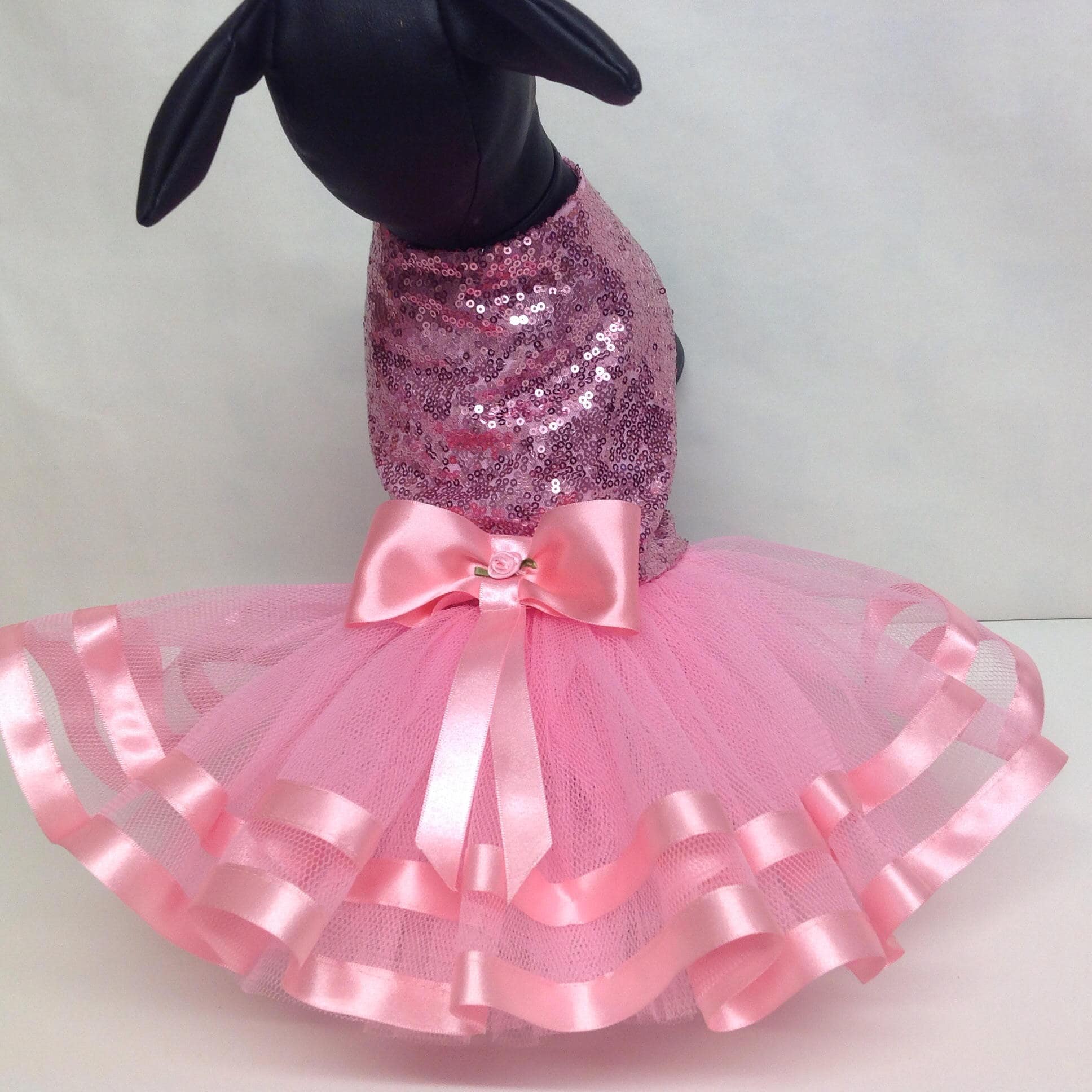 Dog Dress Turquoise Sequinned Tu Tu Party Dress for Small - Etsy