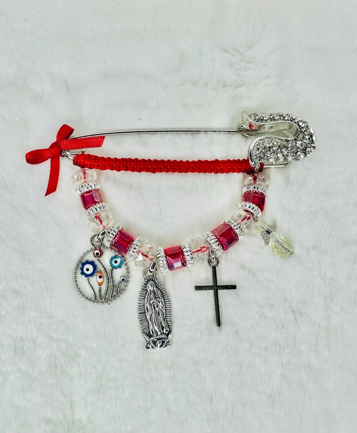 Segurito Rojo Para Embarazada/ Red Pregnancy Pin - Etsy