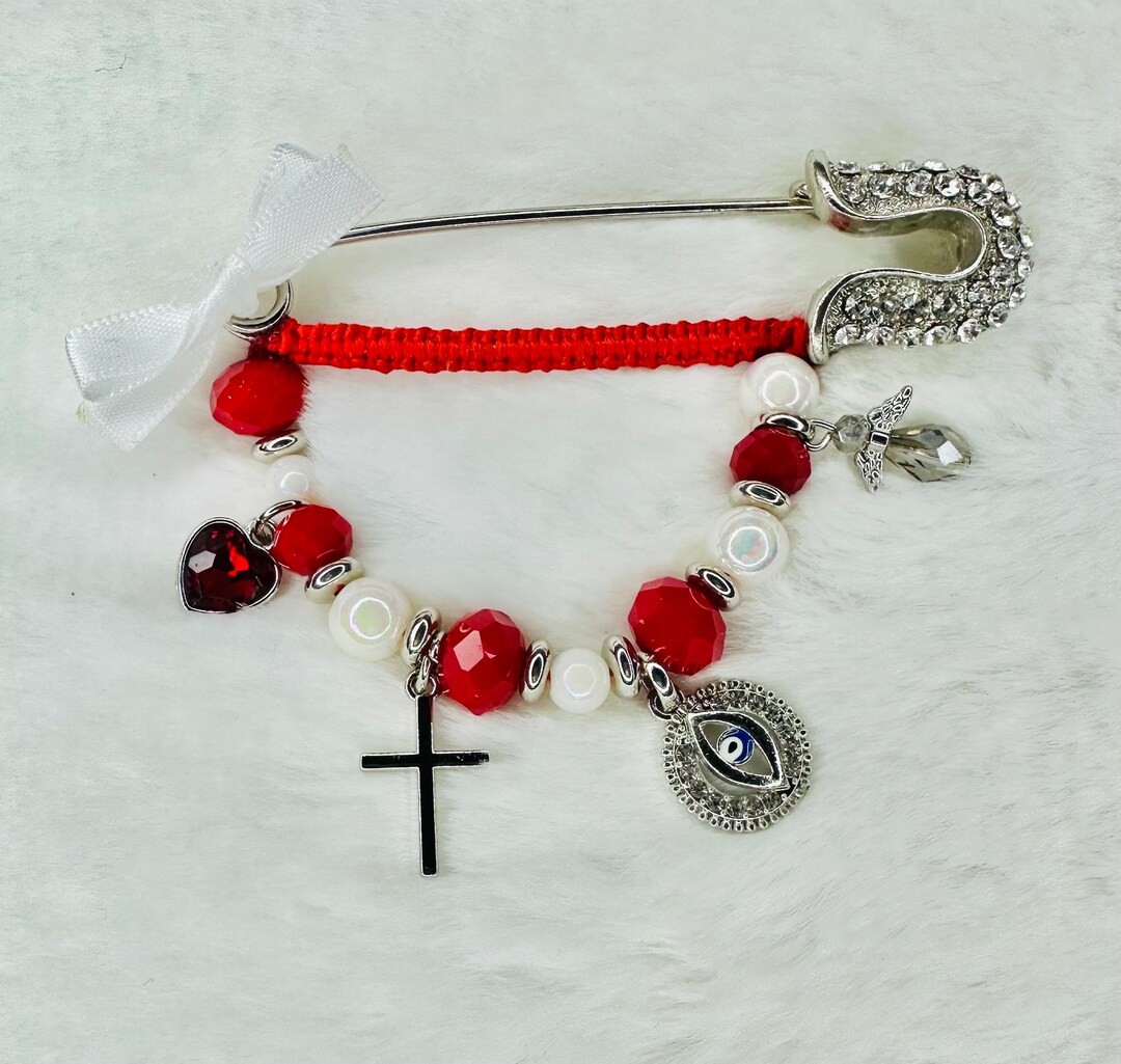 Segurito Rojo Para Embarazada/ Red Pregnancy Pin - Etsy
