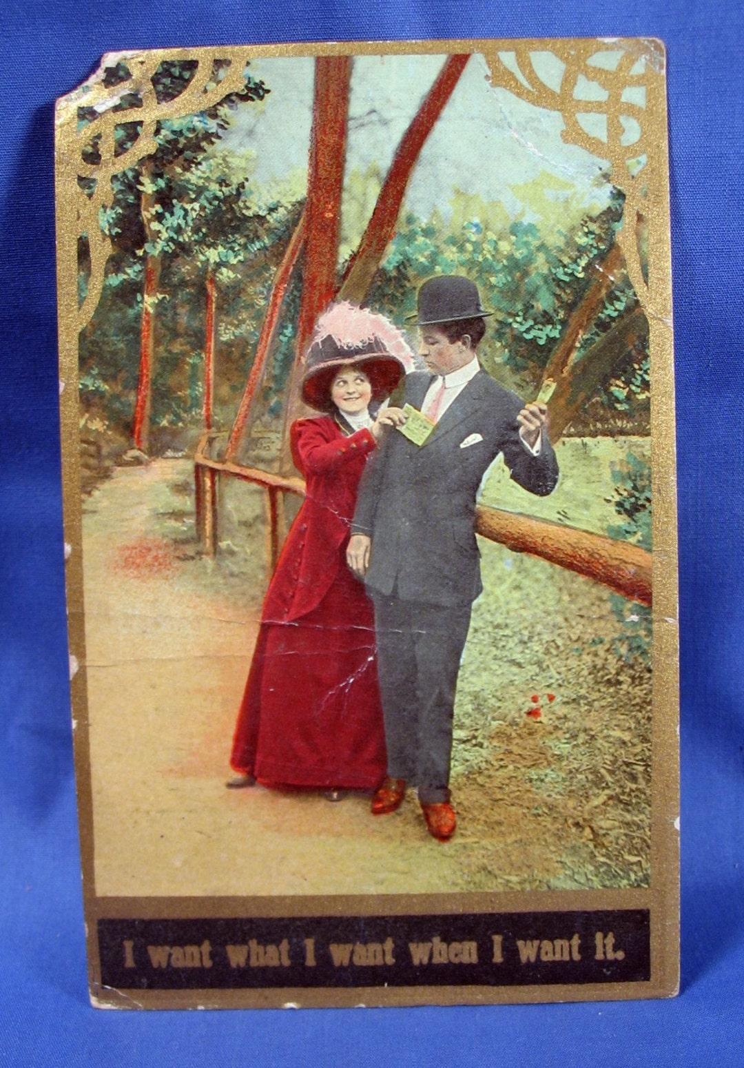 Vintage Humorous Postcard - Etsy