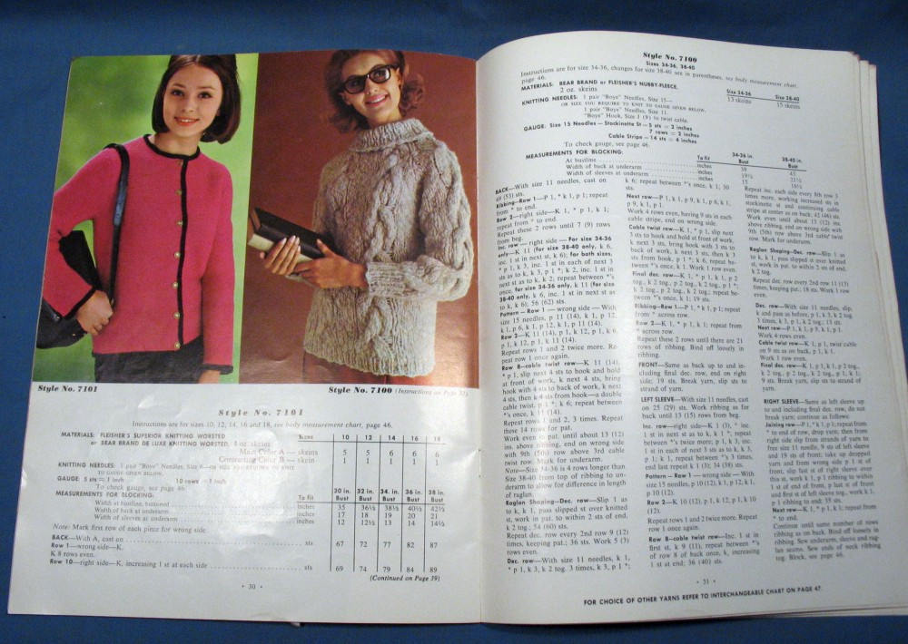 Vintage Campus Hand Knits Book 1963 - Etsy