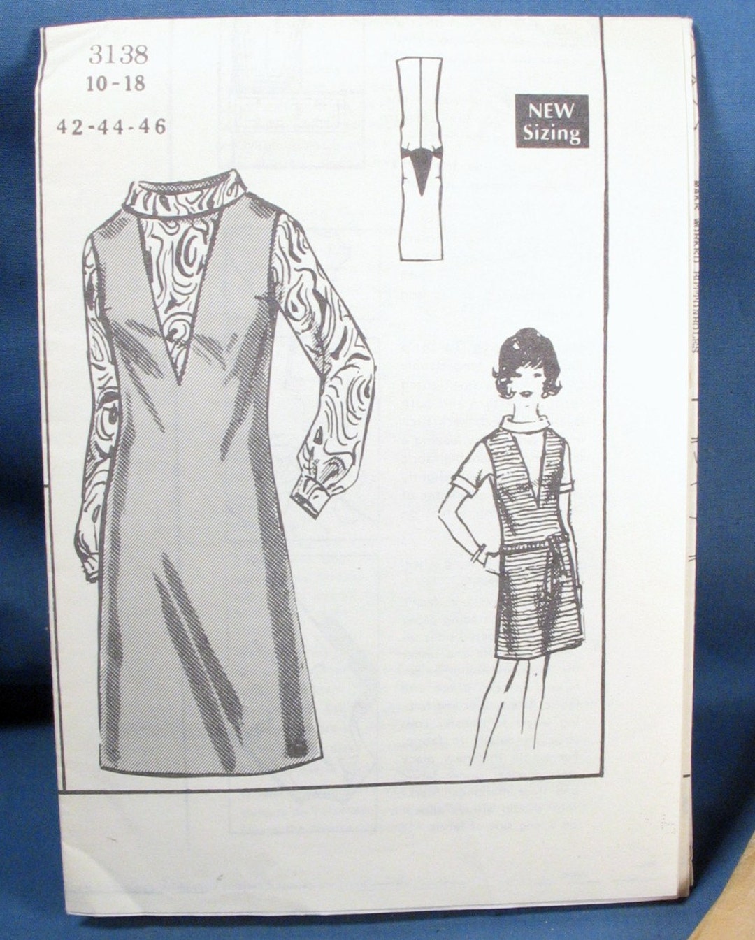 Vintage Sewing Pattern Misses Blouse and Jumper Size 14 - Etsy