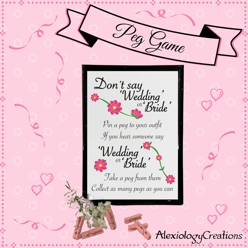 Hens Night/bridal Shower/bachelorette Party Package/set. DIY, Digital ...