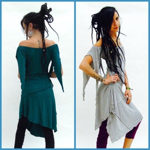 Gothic Dress Pixie Dress Witch Dress Psy Trance Pixie Clothing Hippie ...