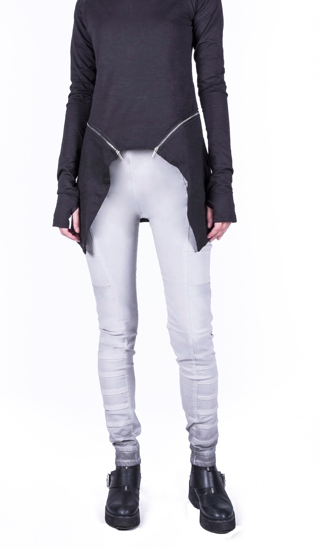 Steampunk Pants Cyber Leggings Leggings Yoga Pants High - Etsy