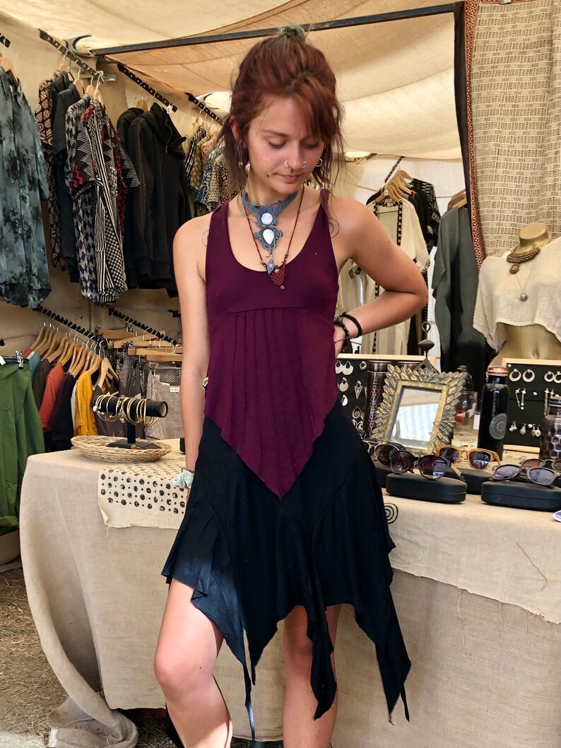 Yoga Top Pixie Clothing Rave Clothing Backless Pixie Clothing - Etsy