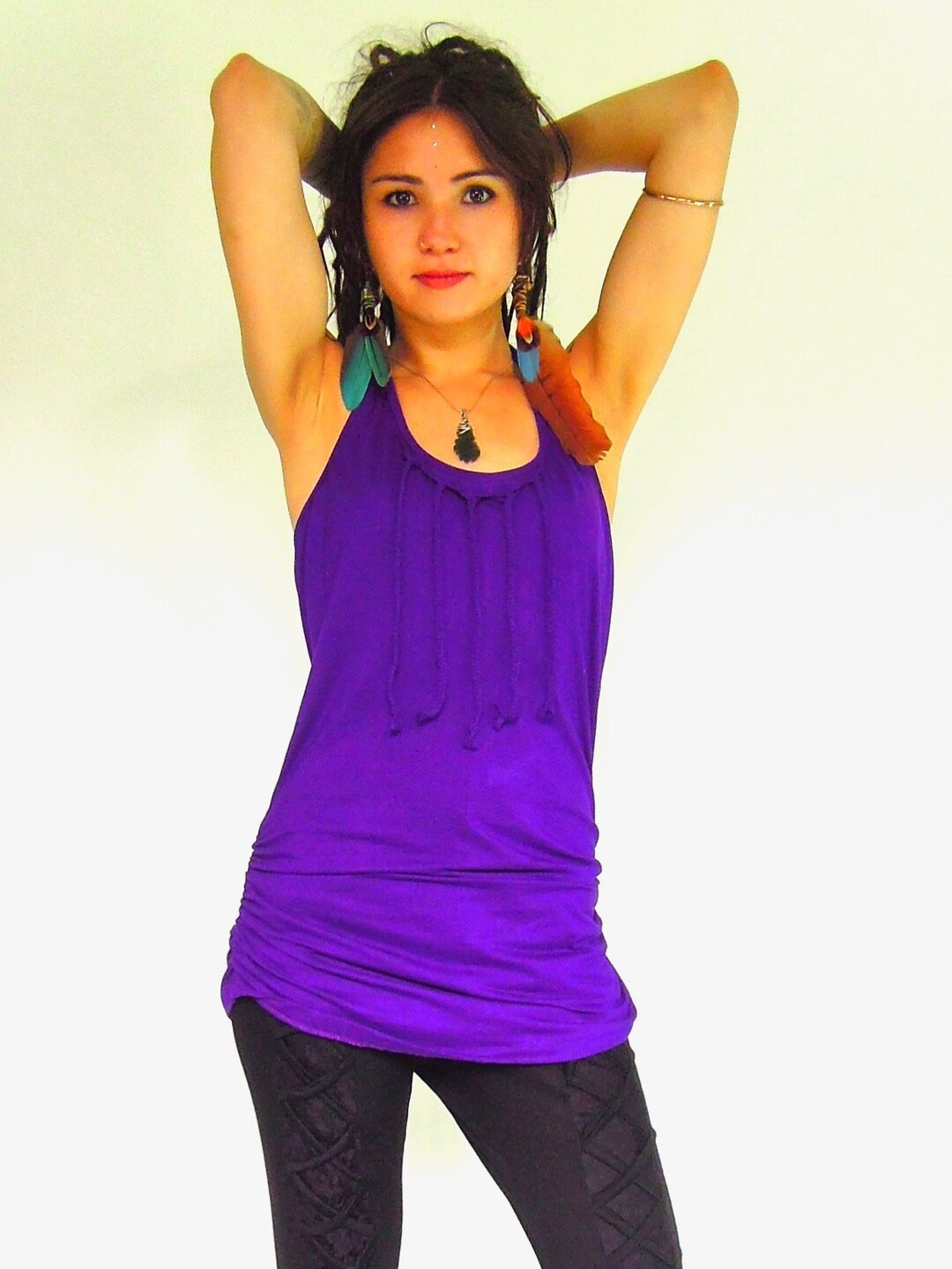Tasseled Top Pixie Top Pixie Clothing Alternative Clothing Yoga Clothes ...