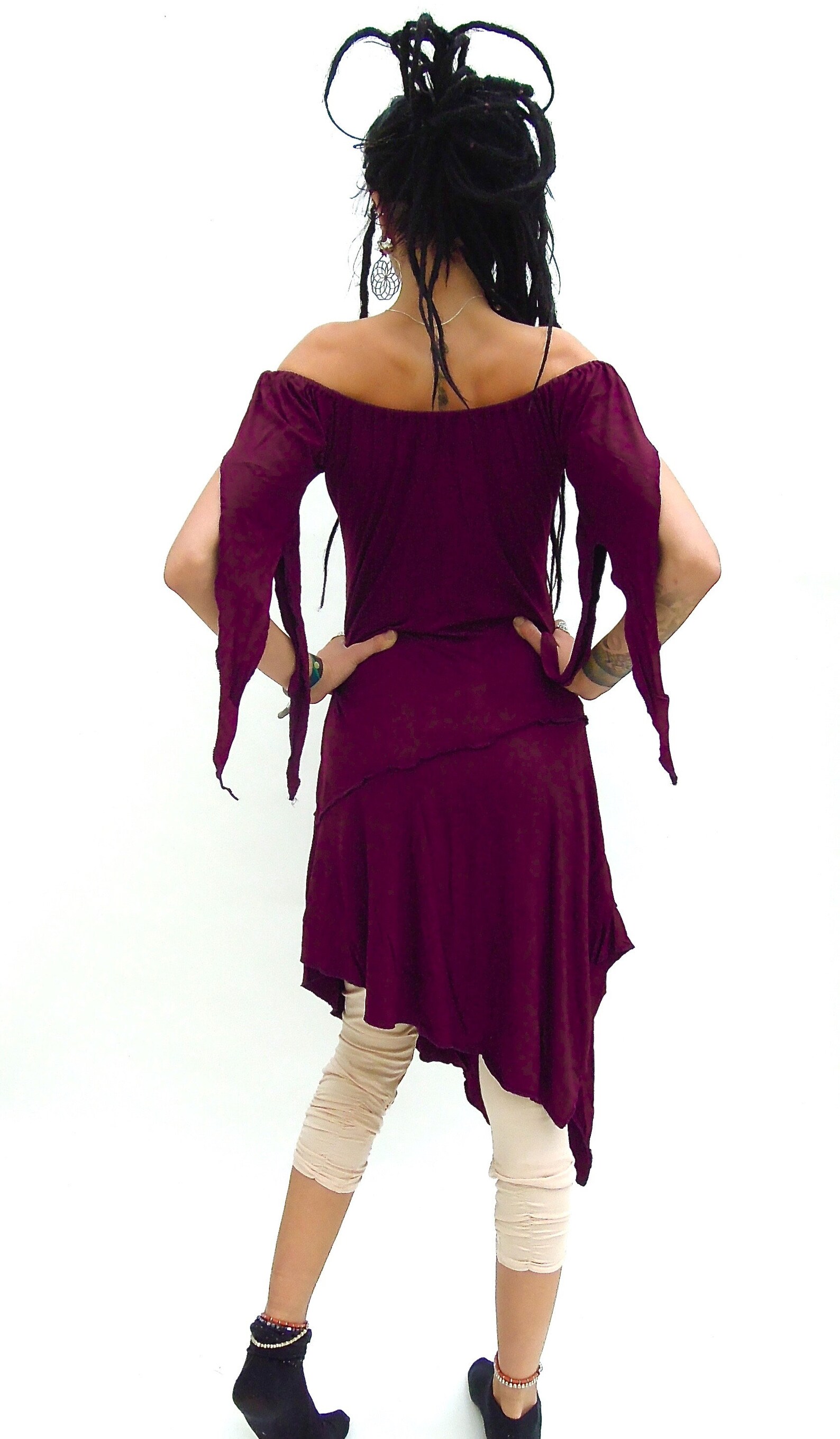 Gothic Dress Pixie Dress Witch Dress Psy Trance Pixie Clothing - Etsy