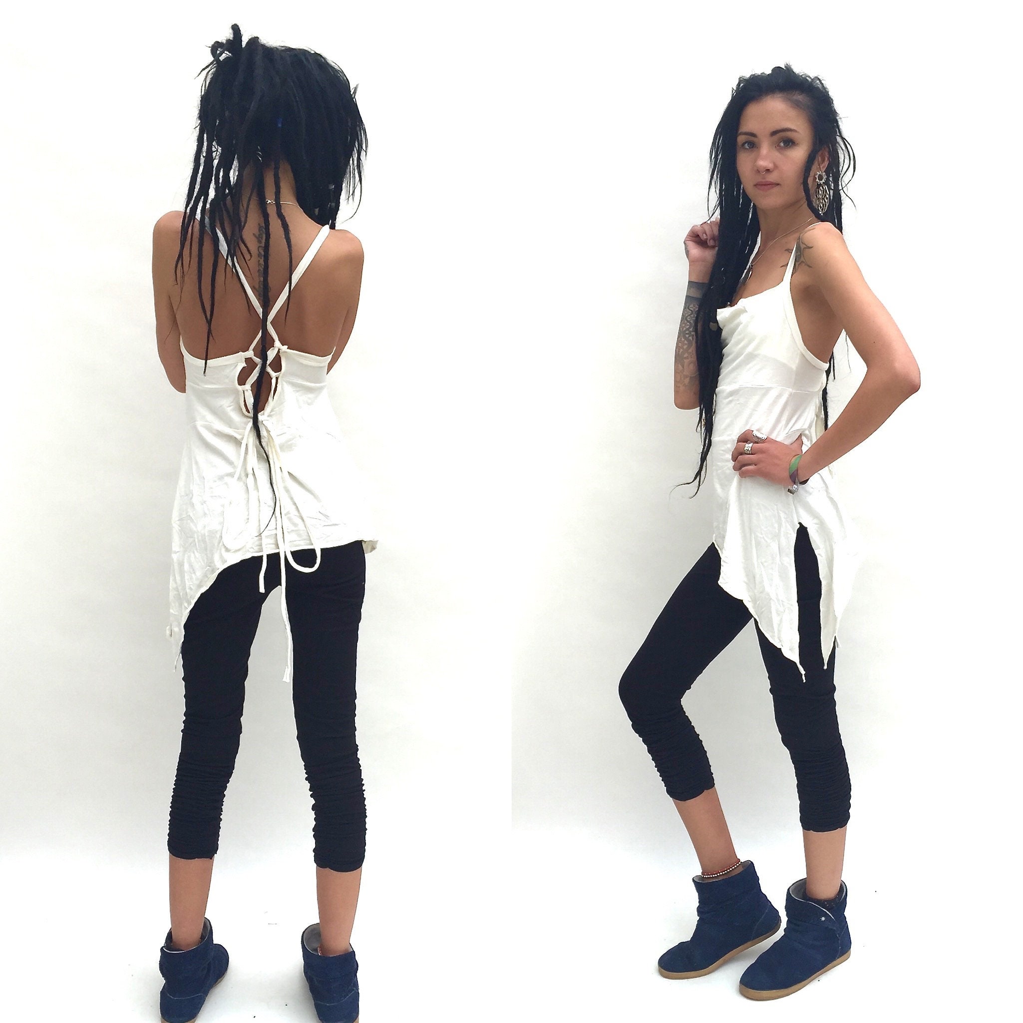 Pixie Top Pixie Clothing Alternative Clothing Yoga Clothes - Etsy UK