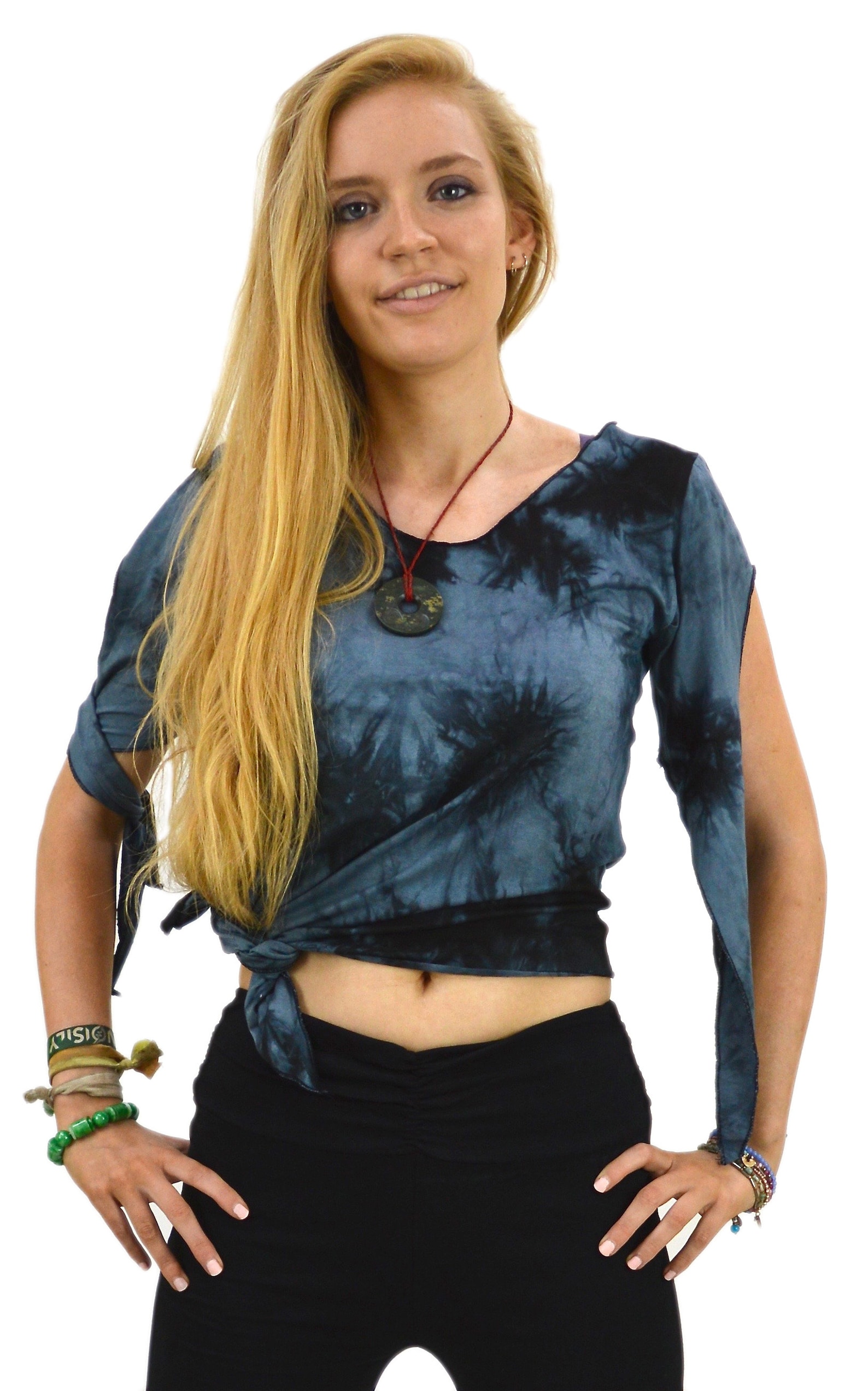 Tie Dye Top Fairy Goth Top Medieval Top Psy Trance Clothing | Etsy