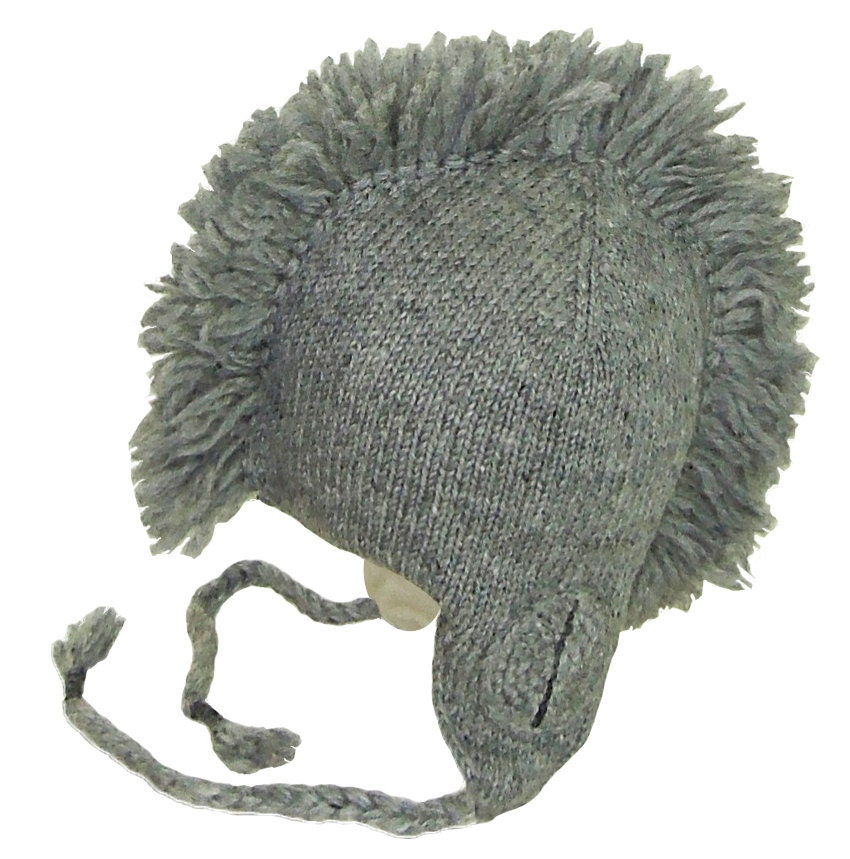 Punk Hat Yak Wool Hat Outdoor Clothing Ear Warmer Pom Pom Hat - Etsy UK