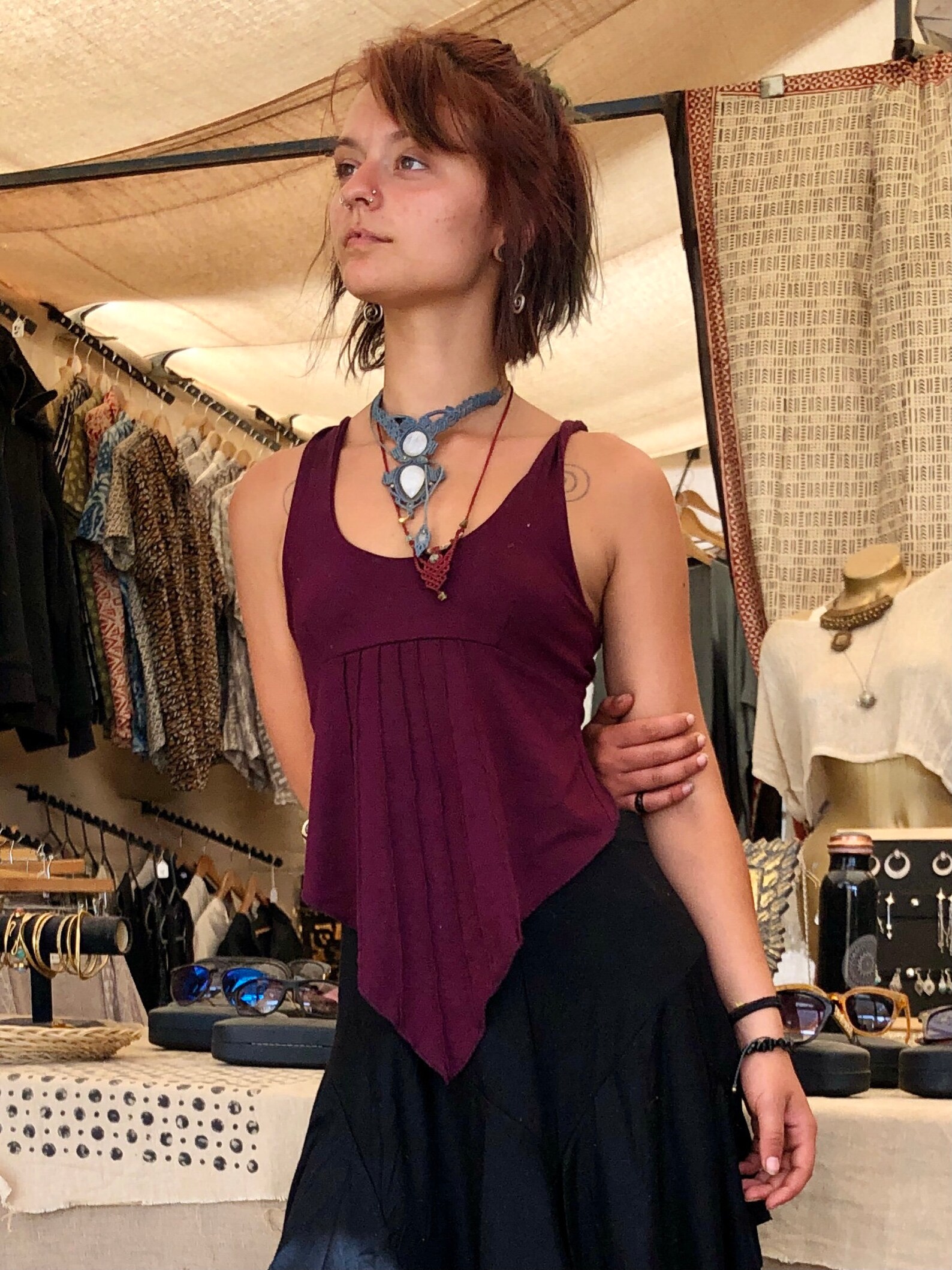 Yoga Top Pixie Clothing Rave Clothing Backless Pixie Clothing Psy ...