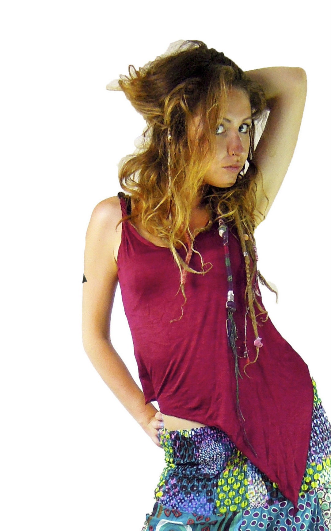 Pixie Top Psy Clothing Fairy Top Hippie Clothes Pixie Clothing ...