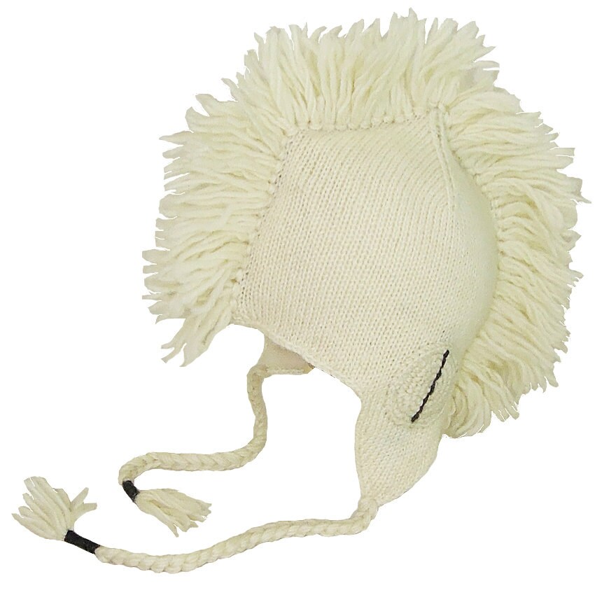 Punk Hat Yak Wool Hat Outdoor Clothing Ear Warmer Pom Pom Hat - Etsy UK