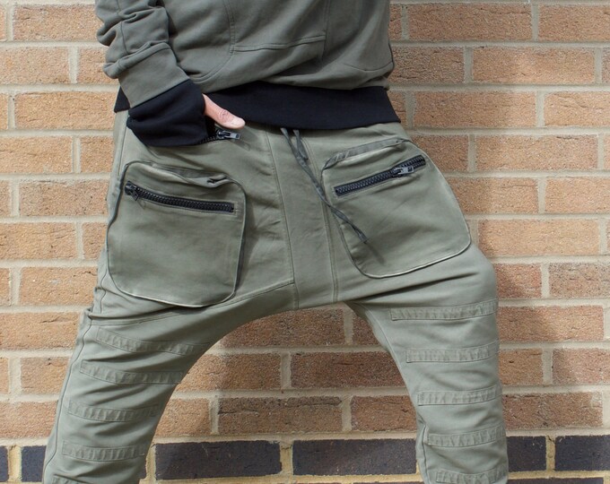 Cargo Pants Cyberpunk Post Apocalyptic Mens Pants Heathen - Etsy